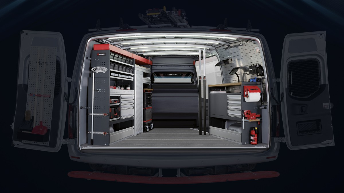 Mobilní dílna: Vybavení vozidla ORSY®MOBIL